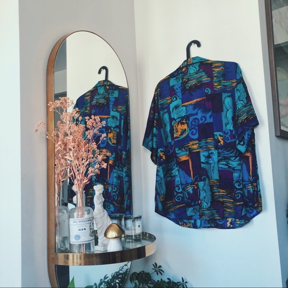 Frayne | Shirts | Pacific Royal Blue Patterns | Poshmark